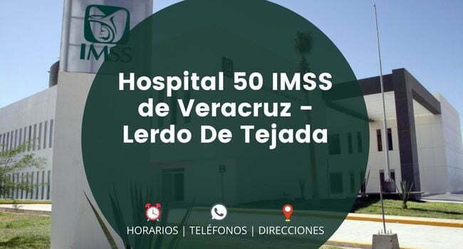 ᐅ Hospital 50 IMSS De Veracruz - Lerdo De Tejada ️ 2025 】
