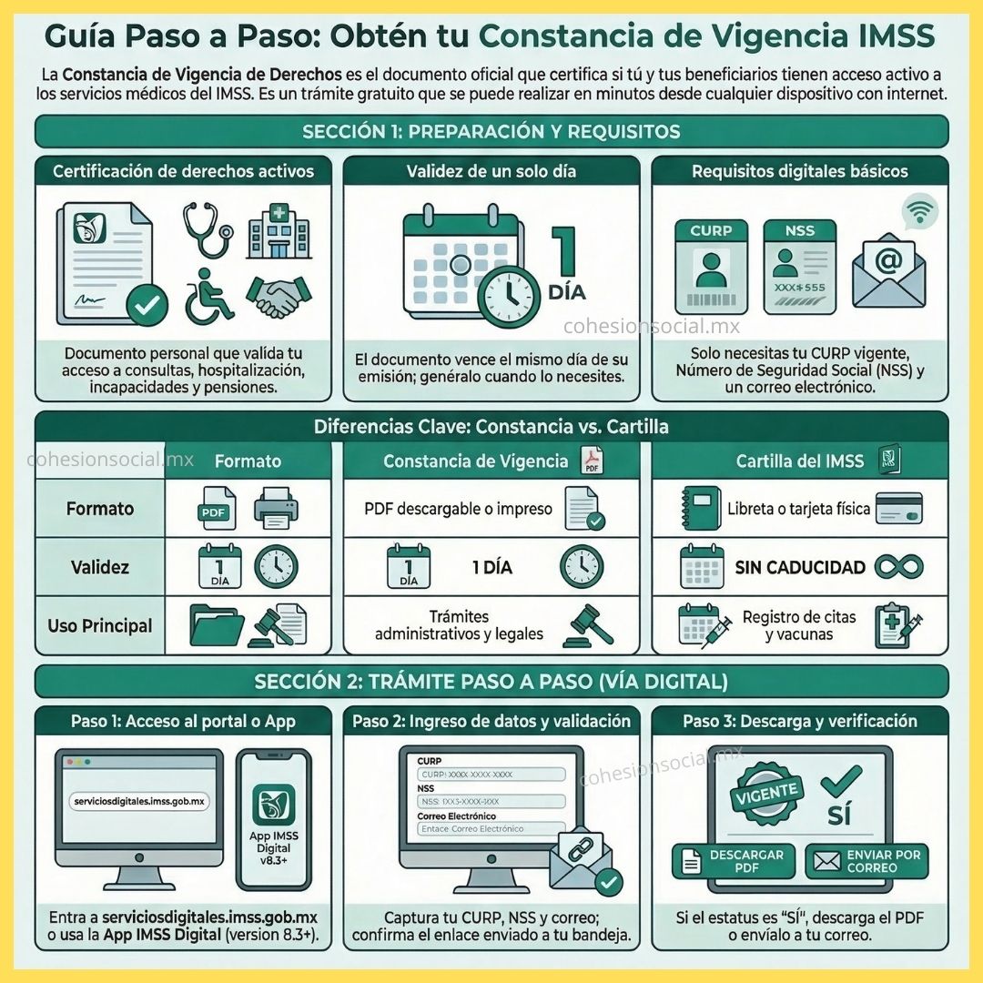 ᐅ Constancia de Vigencia IMSS: Guía Definitiva para Obtenerla Gratis ️ ...